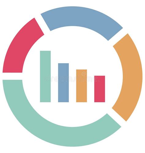 Statistics Color Isolated Vector Icon That Can Be Easily Modified Or