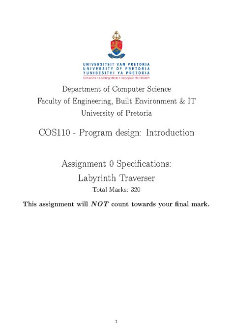 cos110 2023 assignment 0 department of computer science faculty of engineering built