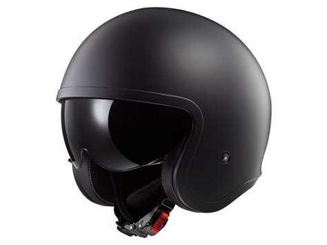 Ls2 Spitfire Open Face Helmet Matte Black