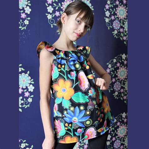 Girls Sewing Patterns Girls Top Pattern Girls Patterns Etsy