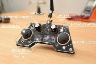How To Build A Rc Drone And The Transmitter Using Arduino Arduino Electronics Projects Diy