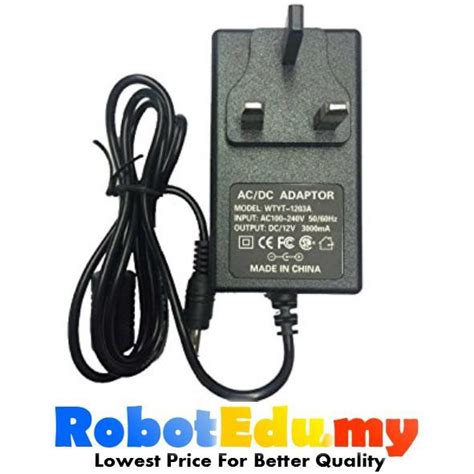 V A AC To DC Power Supply CCTV Alarm Arduino LED Strip Adapter Adaptor M Mm DC Plug