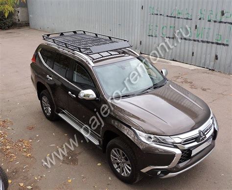 Экспедиционный багажник для Mitsubishi Pajero Sport III–Pajero Service