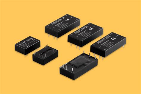 Powerbox Announces Four New Series Of Extra Wide Input DC DC Converters