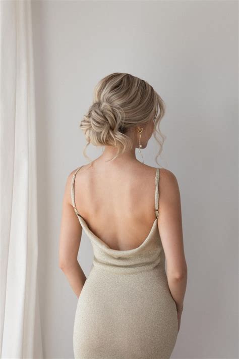 Easy Updo Wedding Hairstyle For Long Hair Alex Gaboury Idee Per