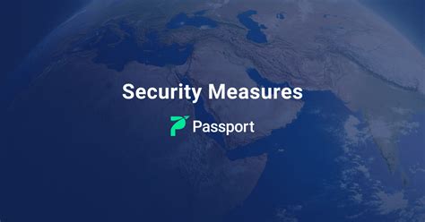 Security Measures Passport