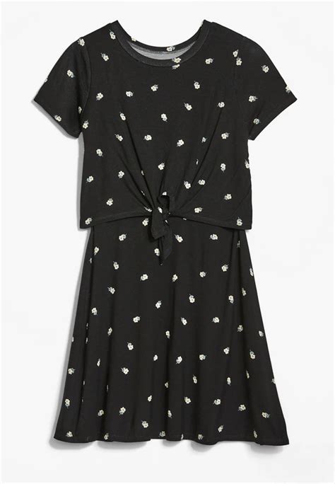 Hfs Girls Tie Front Shift Dress Maurices