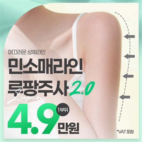지방분해주사 민소매라인 루팡주사 할인 가격 후기 전후 효과 정보 By 플레저성형외과의원 여신티켓 국내 1등 피부과 성형외과 플랫폼
