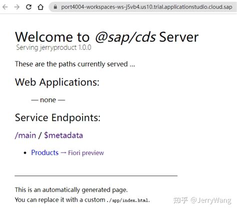 如何给在 SAP Business Application Studio 里开发的 OData 服务准备测试数据试读版 知乎