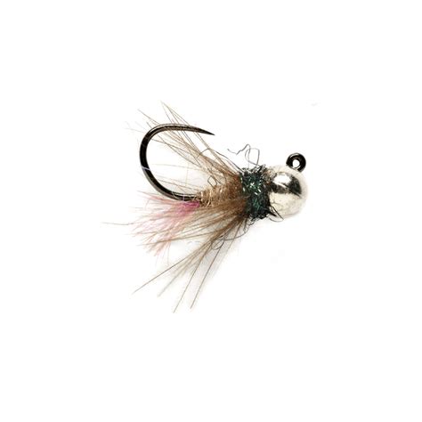 Nymphe tungstène Roza s Violet cdc Jig pour truite et de l ombre