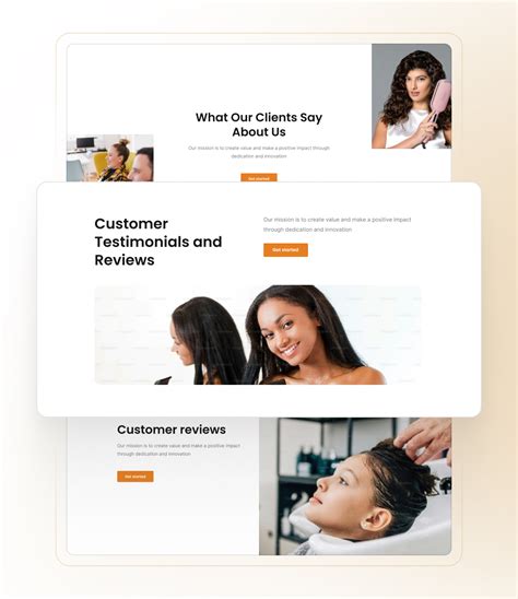 Make your beauty salon website today with Yola website builder