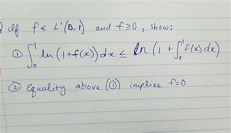 Solved Lp Space Inequality