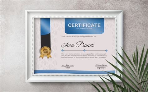 Professional Diploma Certificate Template Design