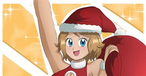 アニポケ Fanart Serena Christmas Dynのイラスト Pixiv