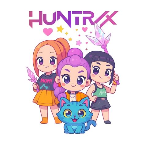 Huntrix Png Etsy México