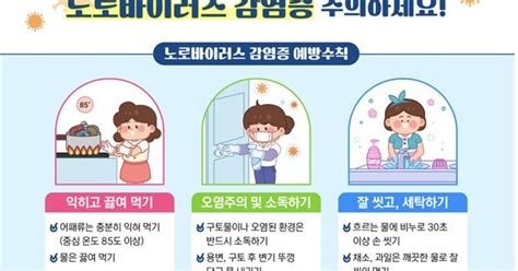 부산 노로바이러스 감염 환자 4주 연속 증가