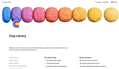 Clay Api Developer Docs Apis Sdks And Auth Api Tracker