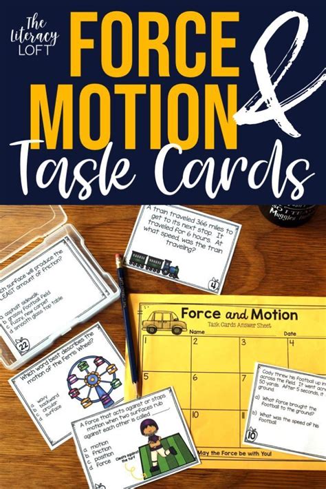 Force And Motion Task Cards Artofit