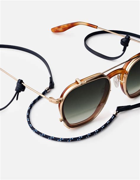 Nexus Leather Sunglass Cord Sterling Silver Dry Goods Miansai