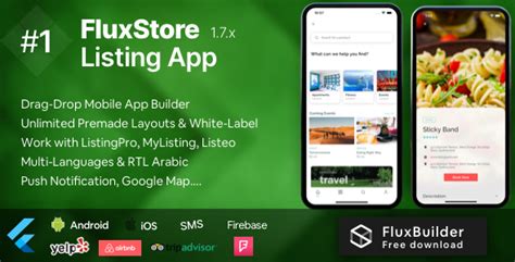 Fluxstore Listing The Best Directory Woocommerce App By Flutter Codemarket