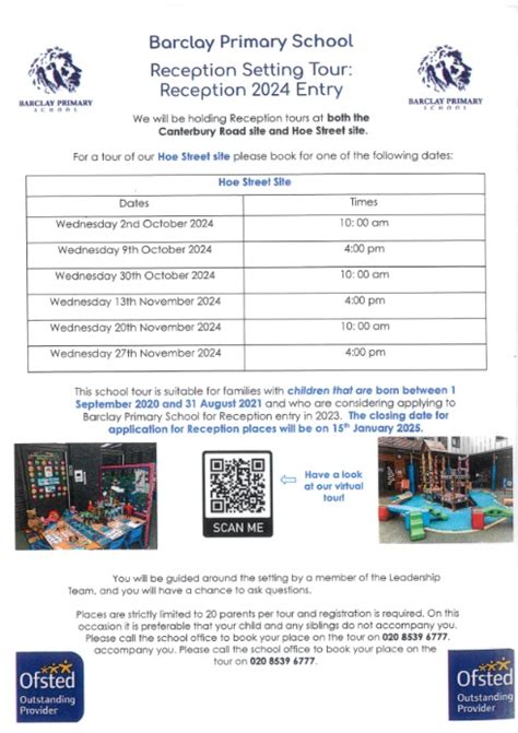 Barclay Primary School Tours Of Our School