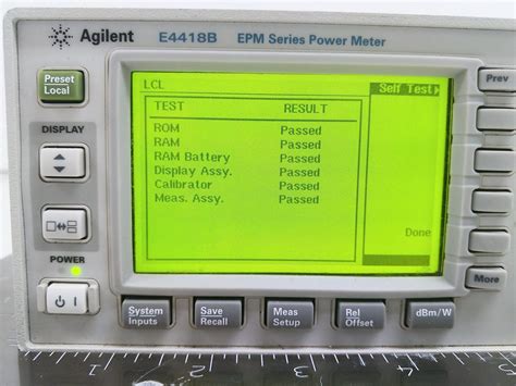 HP Agilent E4418B EPM Series Single Sell Rent Lease Buy Trade