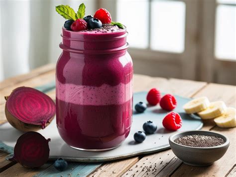 Berry Beetroot Smoothie Satisfy Your Cravings