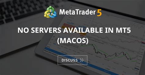 No Servers Available In Mt5 Macos Trading Accounts General Mql5
