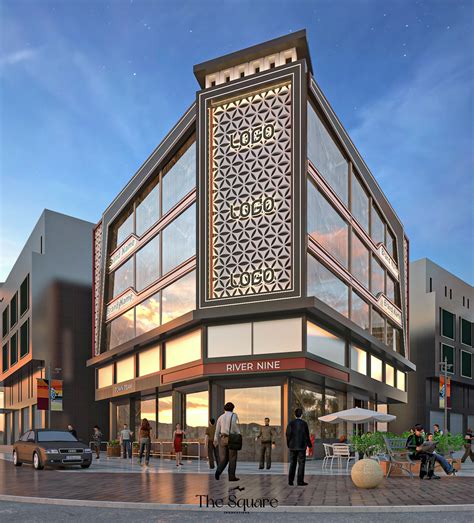 Commercial Building Façade Design Behance