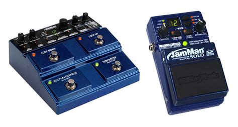 Digitech Jamman Solo And Stereo Two Looper Phrase Sampler Pedals