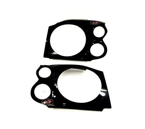 Hardbody 01 Gloss Black Headlight Shields Exotic Auto Accessories