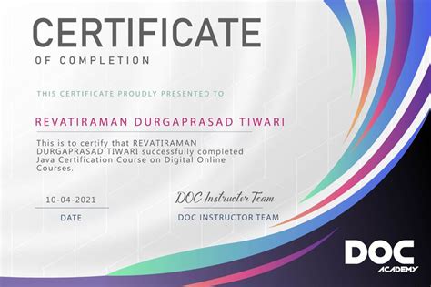 revatiraman tiwari on linkedin finally completed java certification