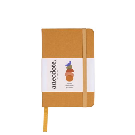 Anecdote Pocket Sized Journal Notebook Ruledlined Pages 7 Colors
