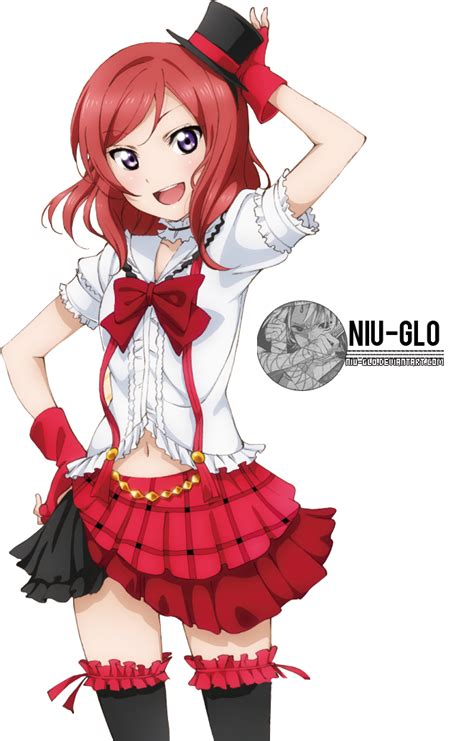 Nishikino Maki Love Live Render By Niu Gl0 On Deviantart