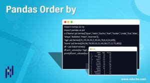 Pandas Order By How Order By Function Works In Pandas