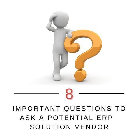 Eight Important Questions To Ask A Potential Erp Solution Vendor Akiri Consultants Inc