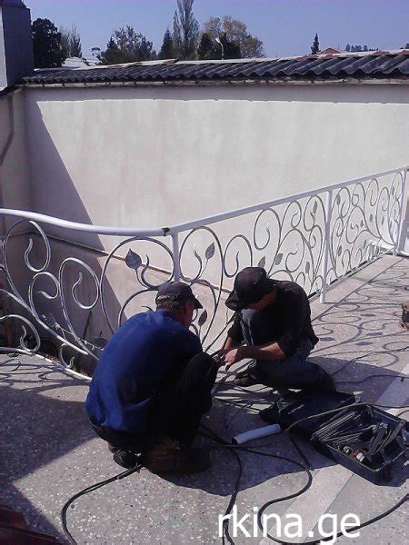 მოაჯირები რკინა Ge რკინის მხატვრული დამუშავება