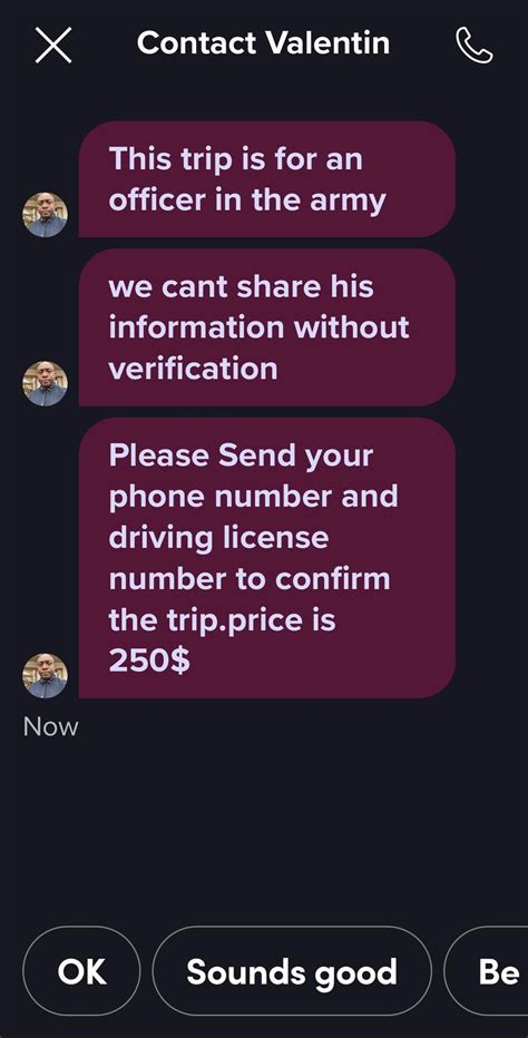 this is the second time in 2 days someone has tried to scam me this way