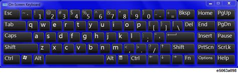 On Screen Keyboard