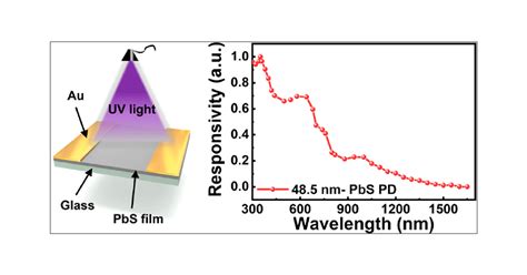 Ultraviolet Photodetectors Based On Nanometer Thick Films Of The Narrow Band Gap Semiconductor