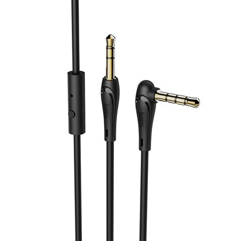Cable Mm To Mm Upa Aux With Mic And Button Hoco The Premium Lifestyle Accessories