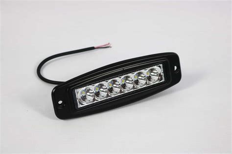 Hella Valuefit Flush Mount 6 LED Light Bar Long Range Autolume Plus