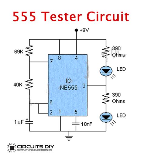 555 Precision Timer Tester Circuit Artofit