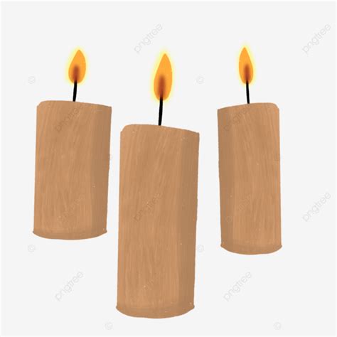크리스마스를 위한 세 개의 양초 양초 크리스마스 예쁜 촛불 Png 일러스트 및 Psd 이미지 무료 다운로드 Pngtree