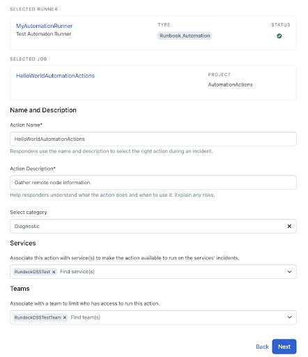 Integrate PagerDuty Automation Actions With Runbook Automation