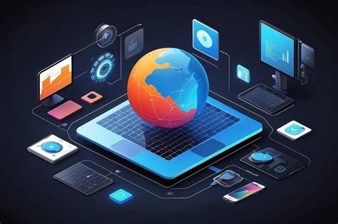 Premium Photo Operating System Concept Illustration