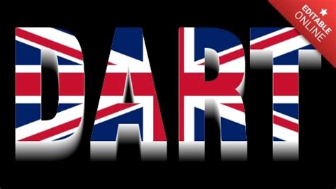 Dart London 3d Text Effect Generator