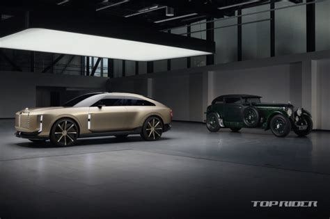 벤틀리 전기차 디자인 미리 보기 Exp 15 콘셉트 공개 탑라이더