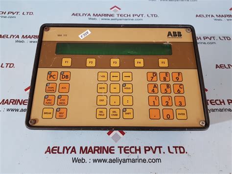 ABB MA 111 PROGRAMMING PANEL Aeliya Marine