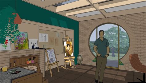 Home Office Concepts In Sketchup Elmtec Sketchup